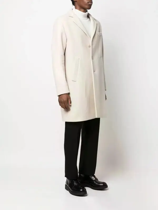 Herno Globe Single-breasted Wool Coat