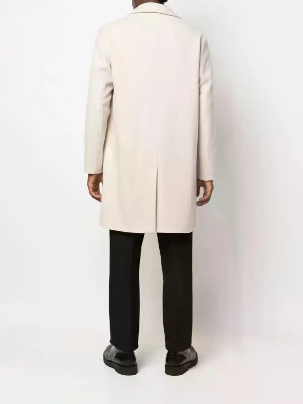 Herno Globe Single-breasted Wool Coat