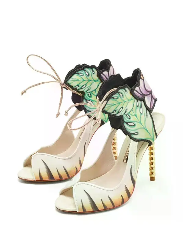 SOPHIA WEBSTER Evangeline Leather Sandals