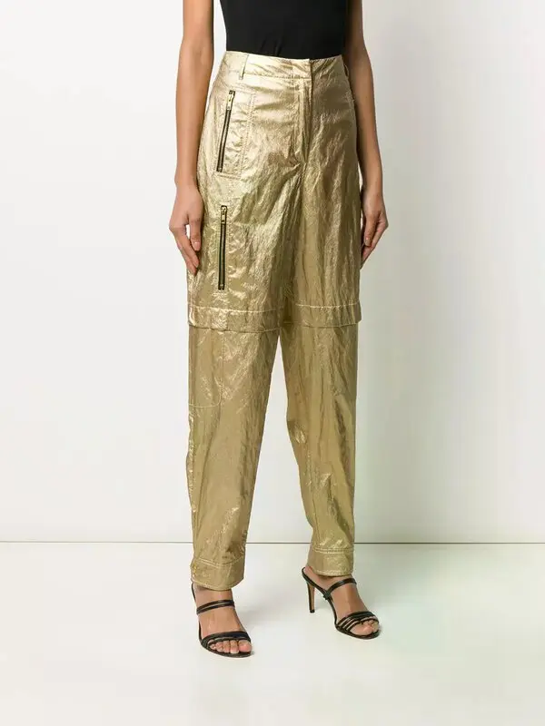 Philosophy Di Lorenzo Serafini Metallic Trousers