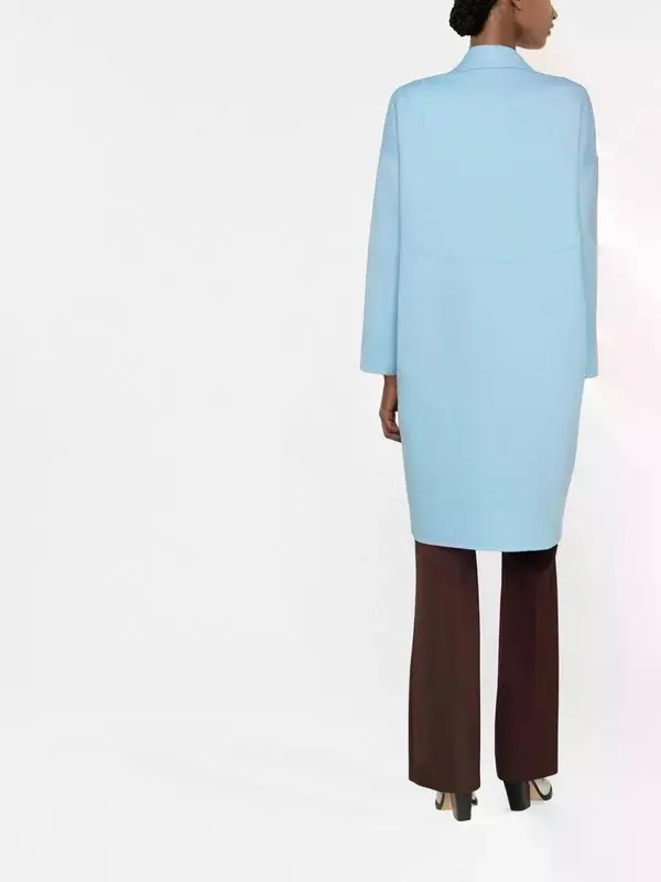 Stella McCartney Single-breasted Oversized Wool Coat