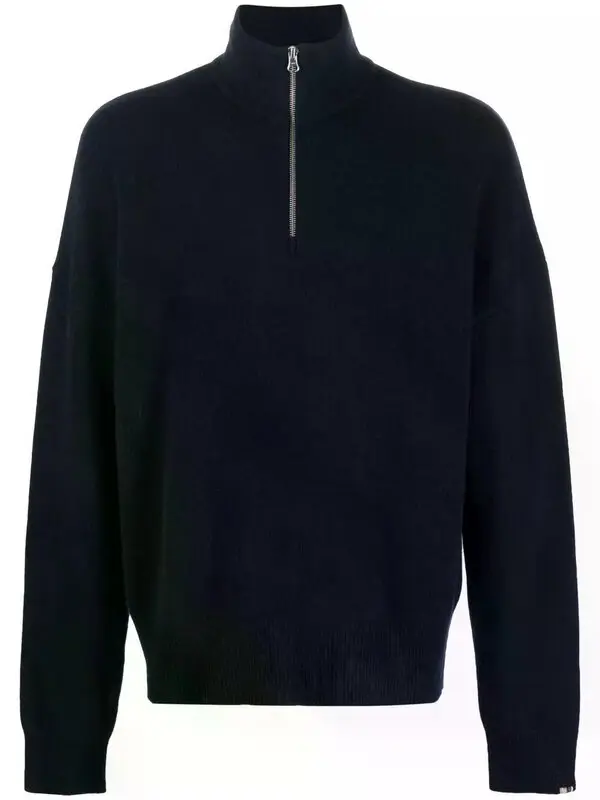 Extreme Cashmere High-neck Zipped Jumper
