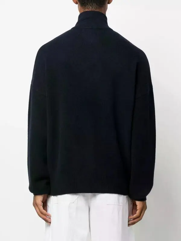 Extreme Cashmere High-neck Zipped Jumper