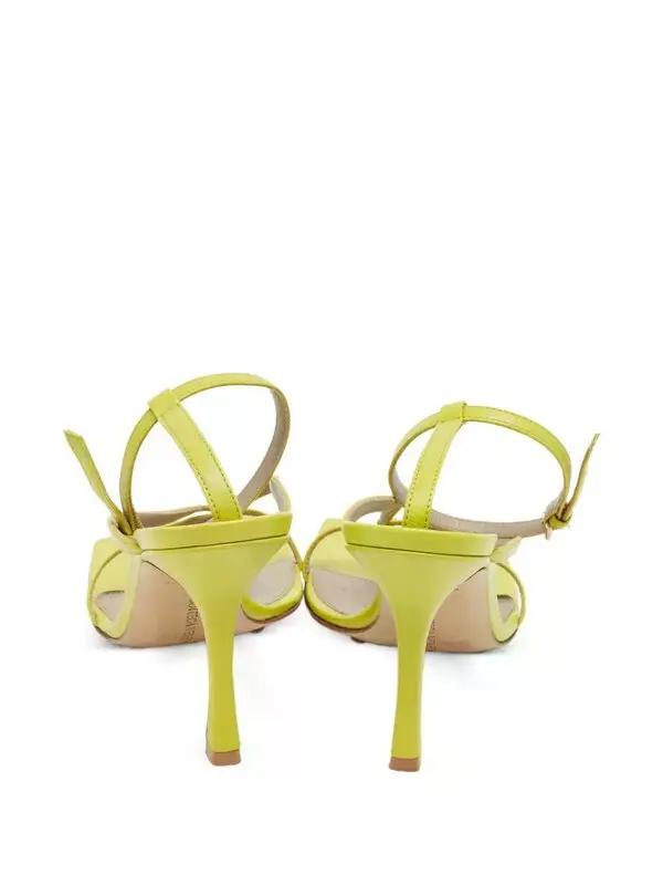 Bottega Veneta High Stiletto Heel Ankle Strap Sandals