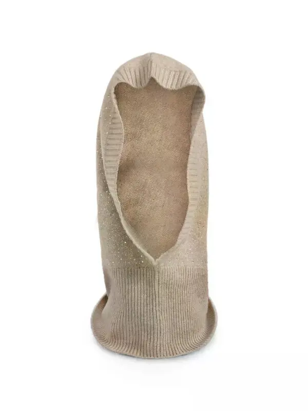 Max Mara Crystal-embellishment Cashmere Balaclava