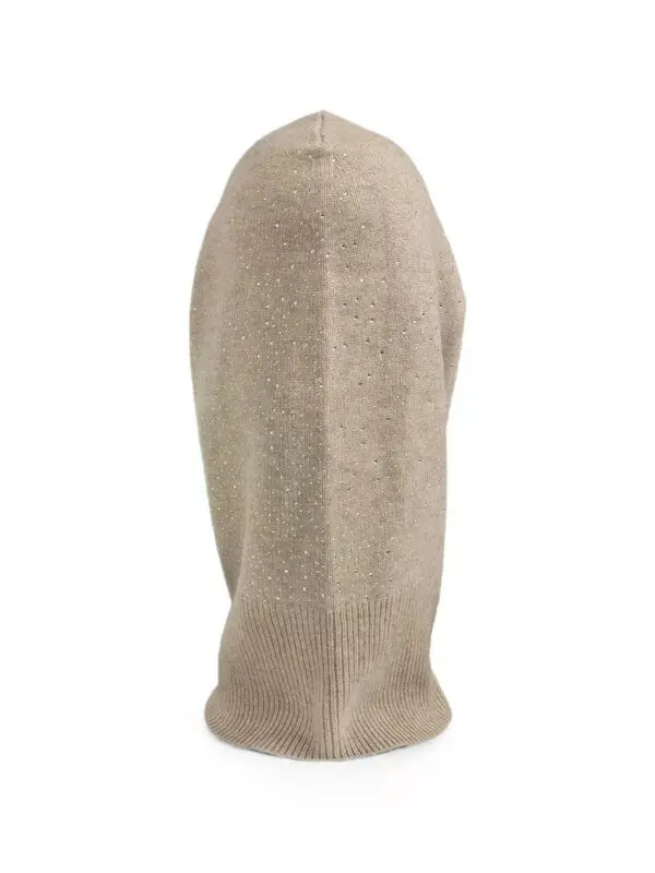 Max Mara Crystal-embellishment Cashmere Balaclava