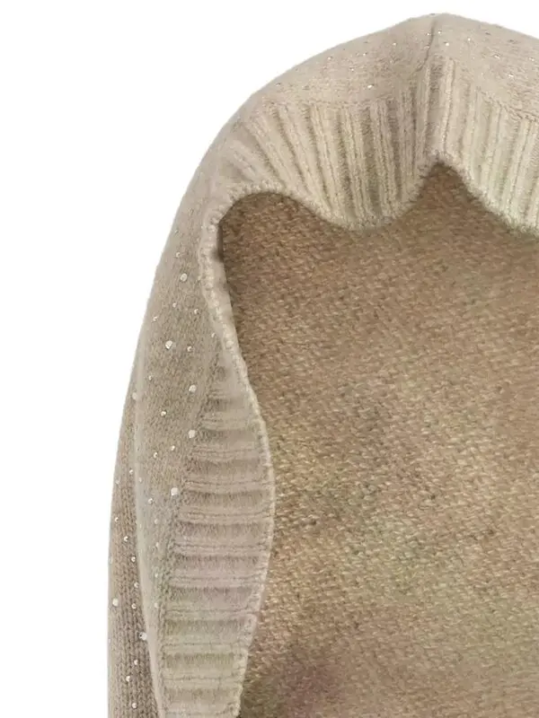 Max Mara Crystal-embellishment Cashmere Balaclava