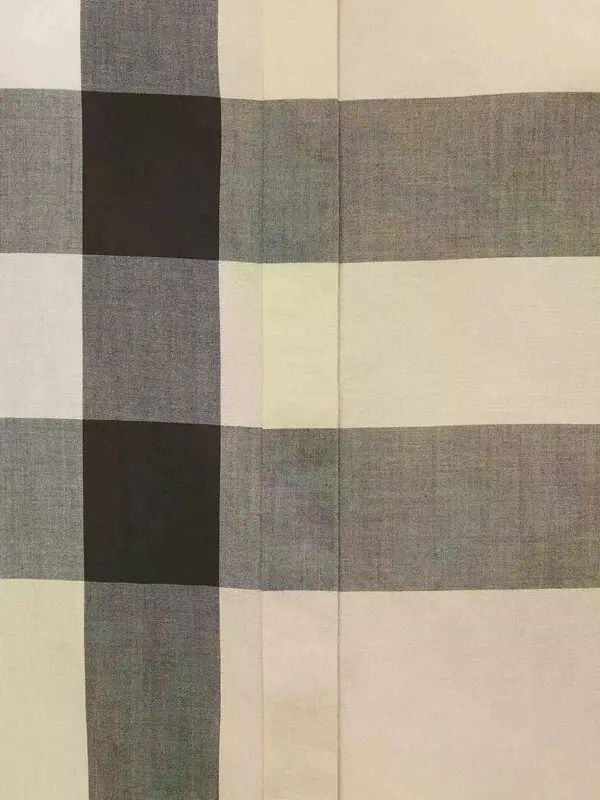 Burberry Checkered Long-sleeve Shirt