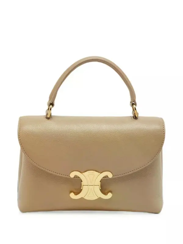 Celine 2024 Teen Nino Logo-plaque Handbag
