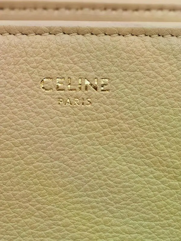 Celine 2024 Teen Nino Logo-plaque Handbag