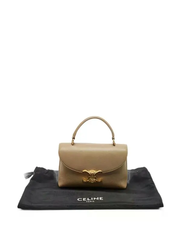 Celine 2024 Teen Nino Logo-plaque Handbag