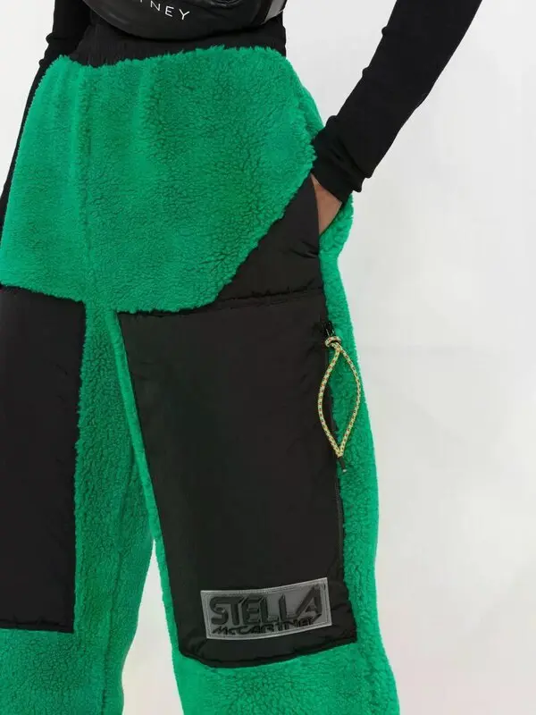 Stella McCartney Kara Faux-shearling Trousers