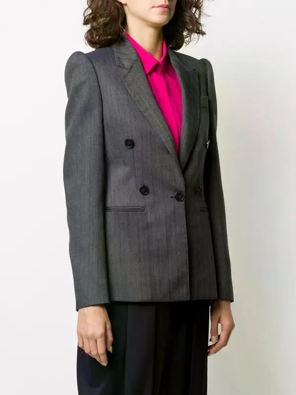 Stella McCartney Double Breasted Striped Blazer