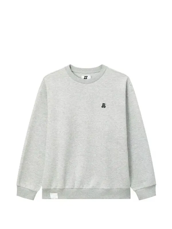 Izzue Logo-patch Crew-neck Sweater