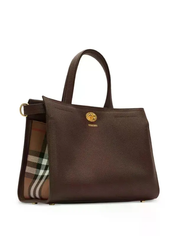 Burberry Small Check Cotswolds Tote Bag