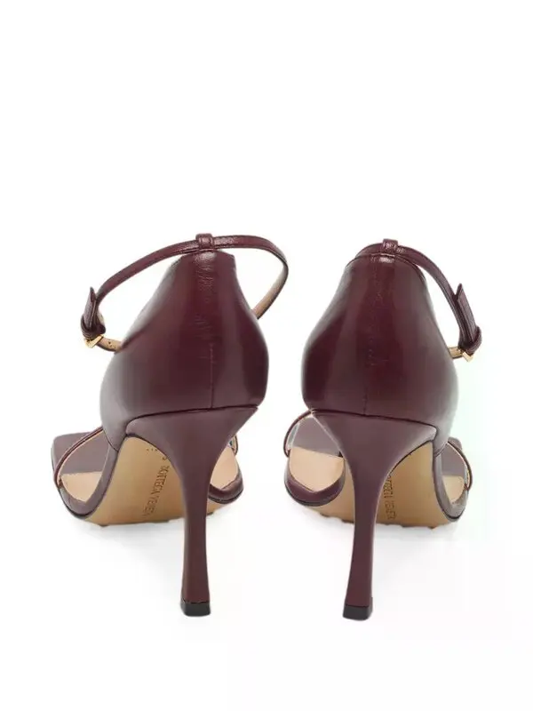 Bottega Veneta Square-toe Ankle-strap Sandals