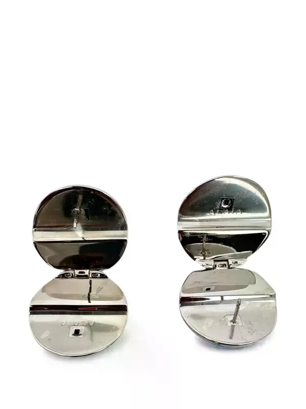 Alaïa Sphere Enamel Earrings