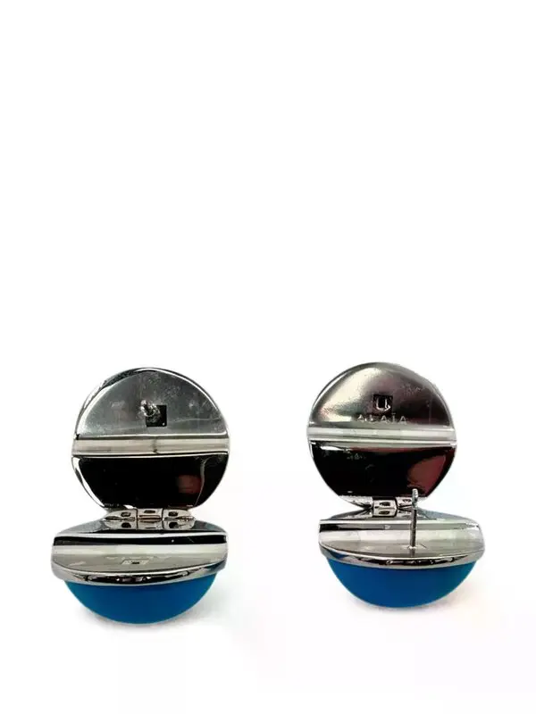 Alaïa Sphere Enamel Earrings