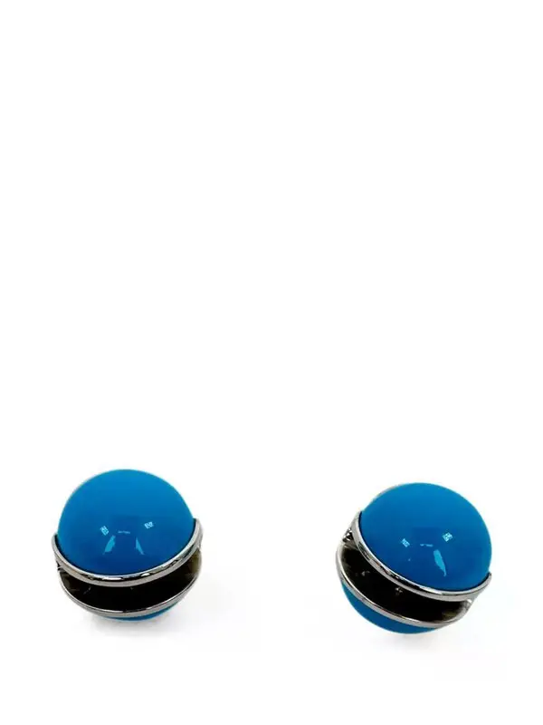 Alaïa Sphere Enamel Earrings