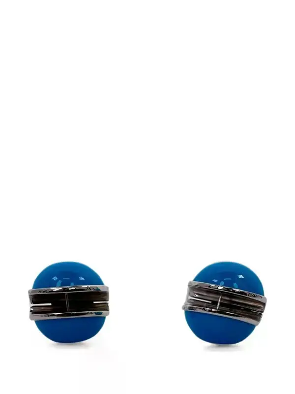 Alaïa Sphere Enamel Earrings