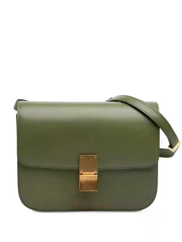 Celine 2015 Medium Calfskin Classic Box Crossbody Bag