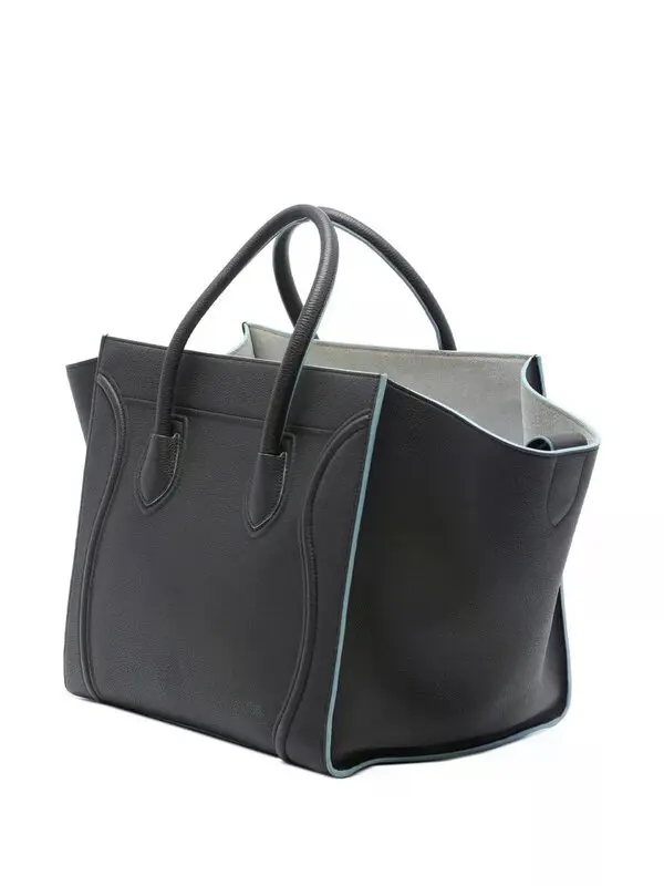 Celine 2016 Medium Leather Phantom Luggage Tote Bag