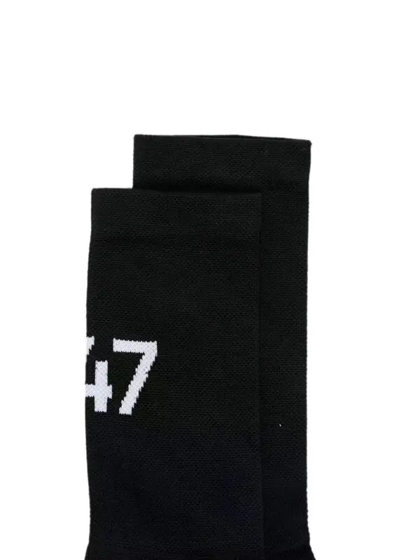 REPRESENT Intarsia-knit Logo Socks