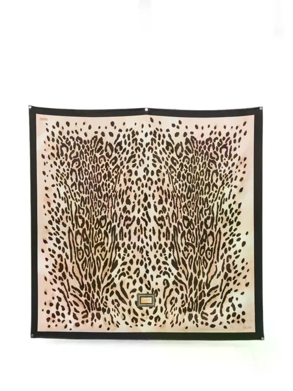 Liu Jo Leopard-print Square Scarf