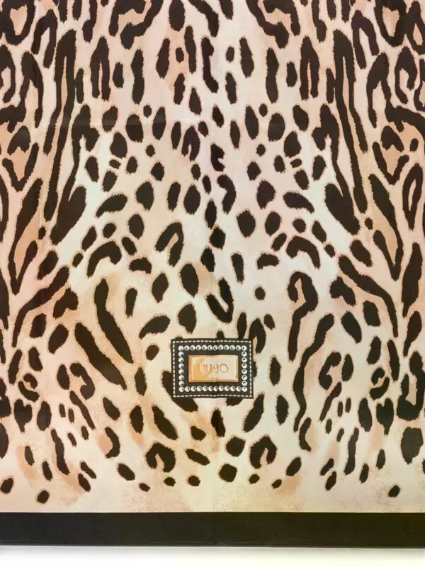 Liu Jo Leopard-print Square Scarf