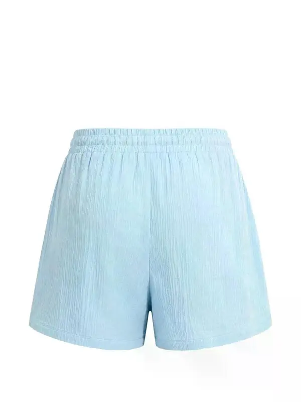 Seafolly Crinkle-texture Drawstring Shorts