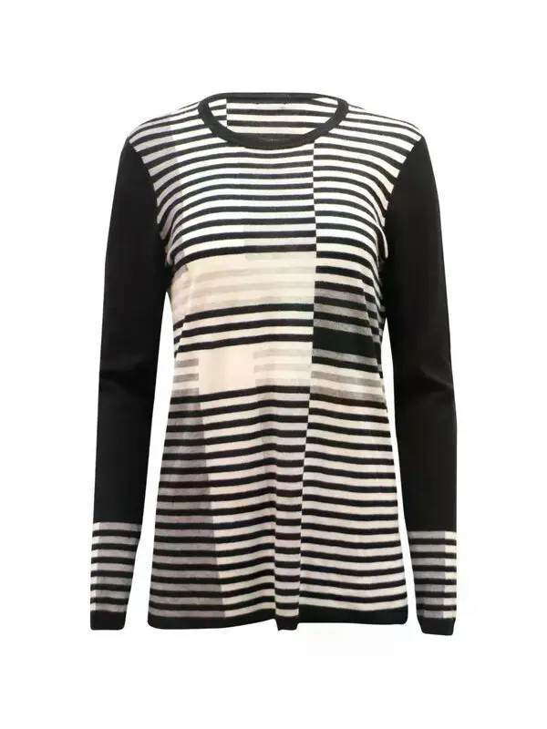 Vince Intarsia Stripe Sweater