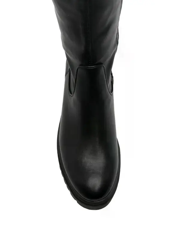 MEXX Logo Plaque Lug-sole Boots