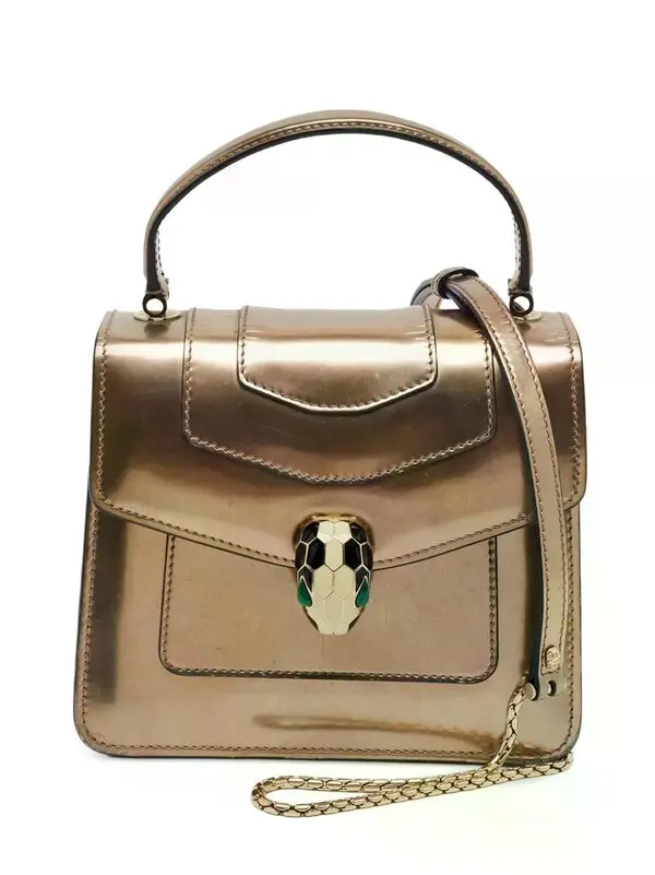 BVLGARI Serpenti Forever Leather Tote Bag