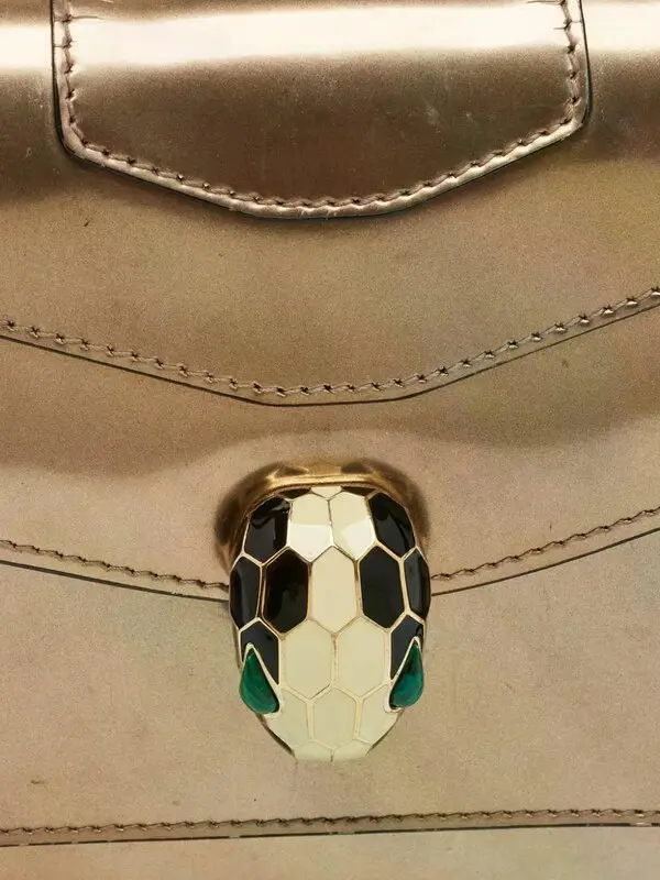 BVLGARI Serpenti Forever Leather Tote Bag