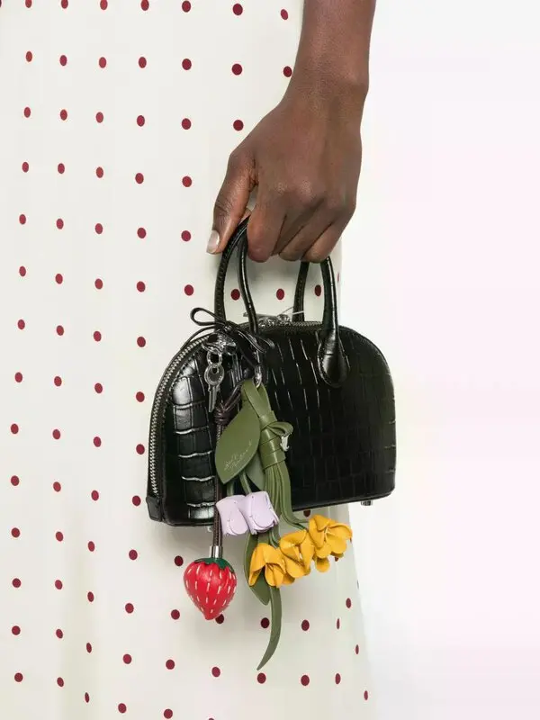 SELF-PORTRAIT Croc-effect Mini Bag