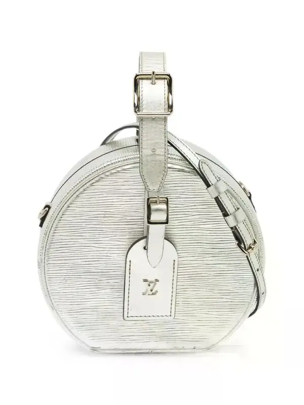LOUIS VUITTON Petite Boite Chapeau Epi Tote Bag - Silver