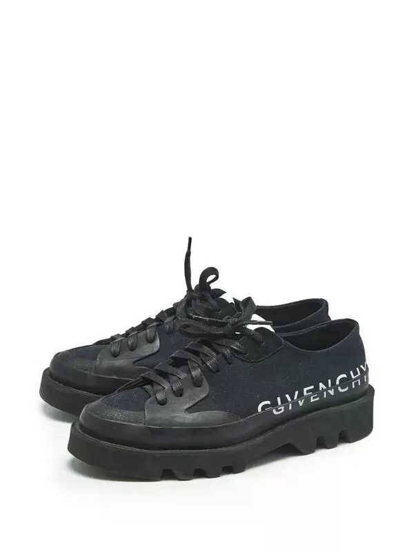 Givenchy Clapham Lace-up Sneakers - Blue