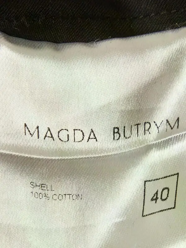 Magda Butrym Corset Style Button Shirt