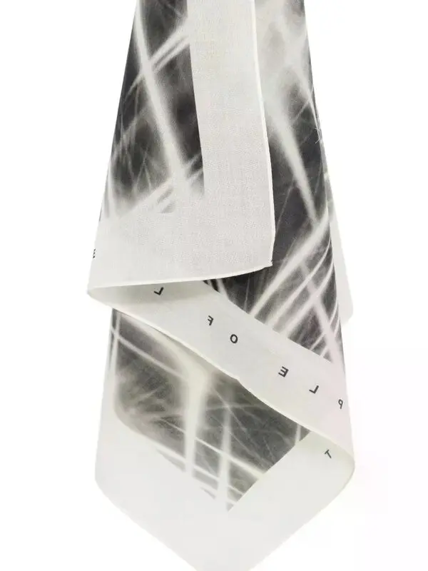 Rick Owens Graphic-print Scarf