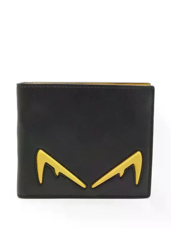 Fendi 2019 Monster Eye Bi-fold Wallet
