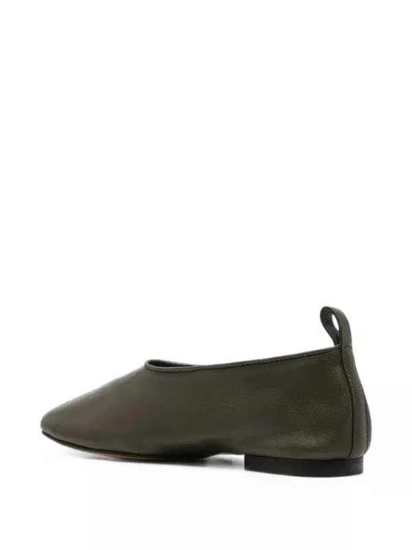 Soeur Pull-tab Leather Ballet Flats