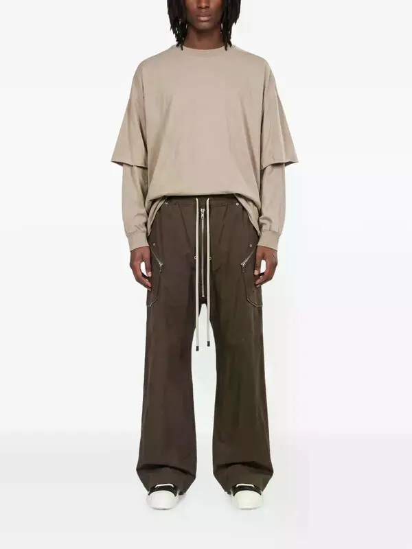 Rick Owens Layered-sleeve Crew-neck T-shirt