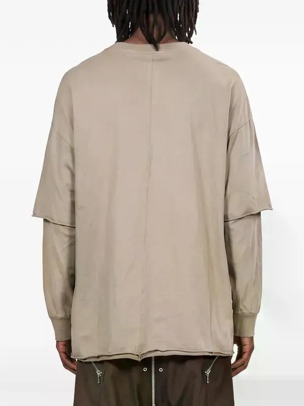 Rick Owens Layered-sleeve Crew-neck T-shirt