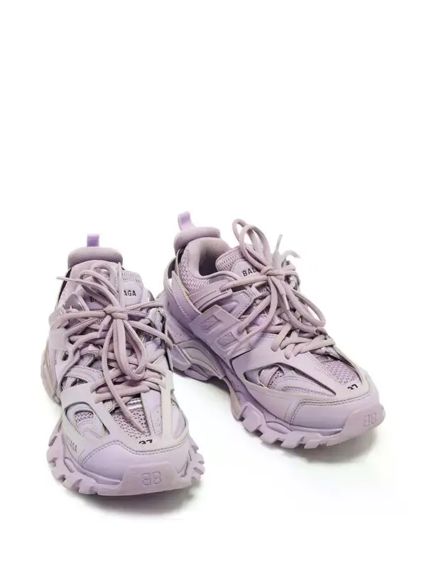 Balenciaga Track Lace-up Sneakers - Purple