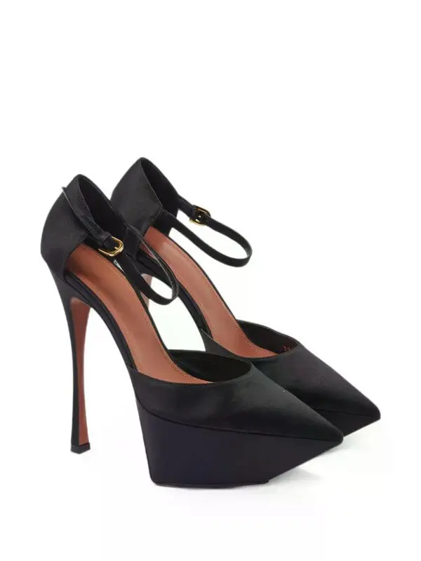 Amina Muaddi Yigit Platform Pumps