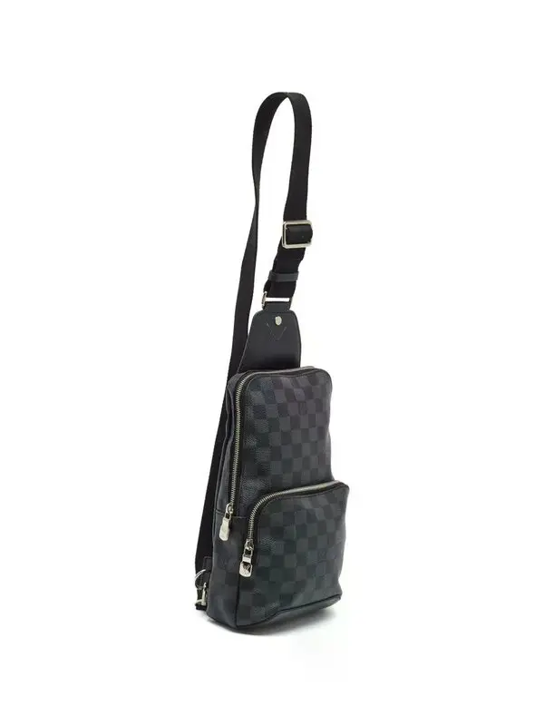LOUIS VUITTON Damier Graphite Avenue Backpack - Black