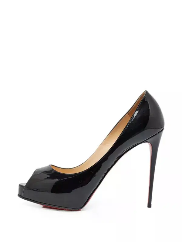 CHRISTIAN LOUBOUTIN Very Prive Peep-toe Pumps