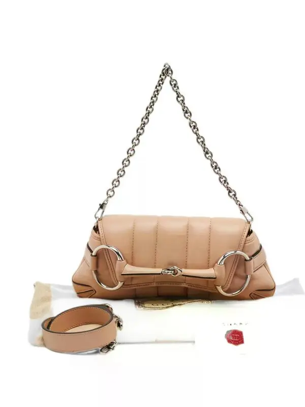Gucci Small Maxi-horsebit Quilted Shoulder Bag