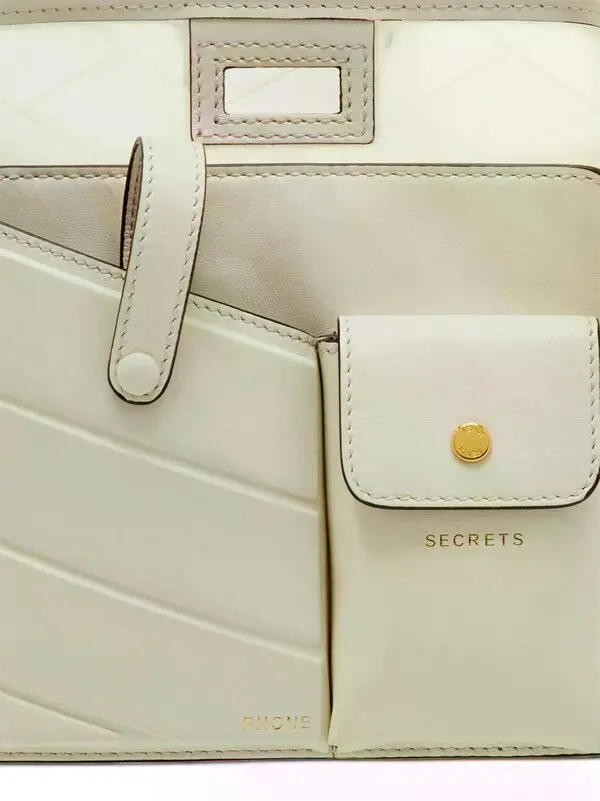 Fendi 2019 Peekaboo Pocket Clutch Bag