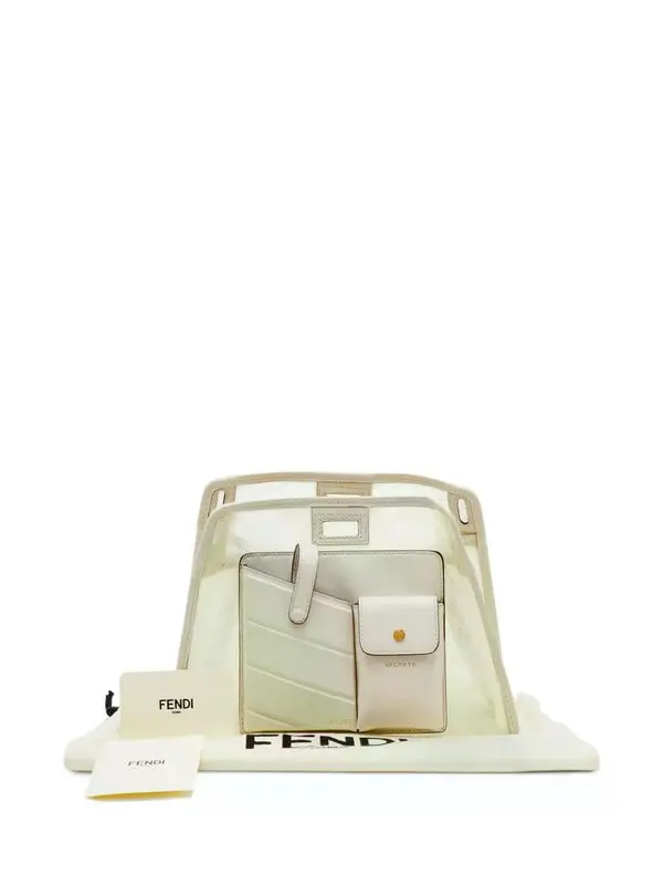 Fendi 2019 Peekaboo Pocket Clutch Bag